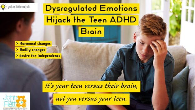 How Dysregulated Emotions Hijack the Teen ADHD Brain | Dr John Flett