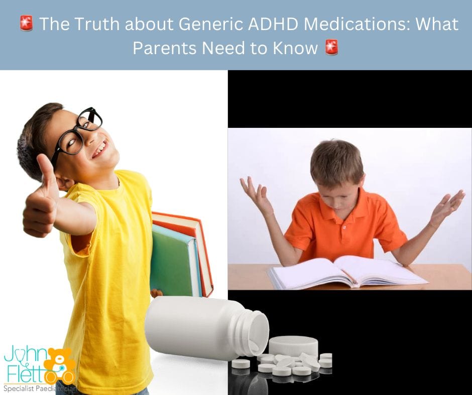 Pros and Cons of Generic ADHD Medications in Mental Health – Dr John Flett
