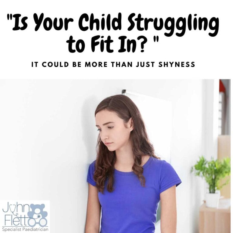 "Is Your Child Struggling to Fit In? It Could Be More Than Just Shyness ...